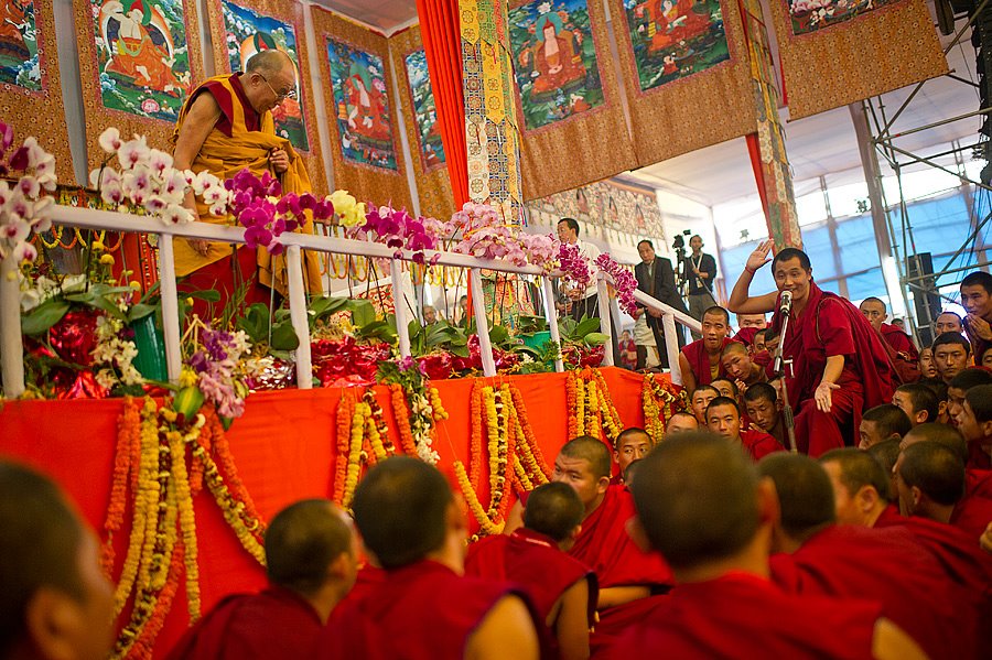 Tibetans head to Leh to participate in 34rd kalachakra Initiations