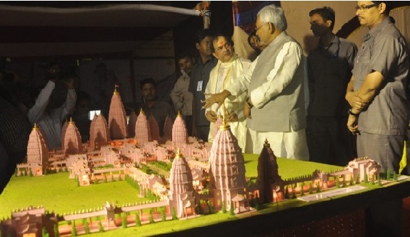 Model of World’s largest Viraat Ramayana Temple unveiled in Patna